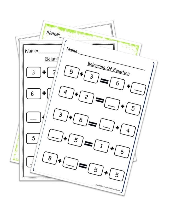 FREE educational printable worksheets for kids - Free Printable For ...