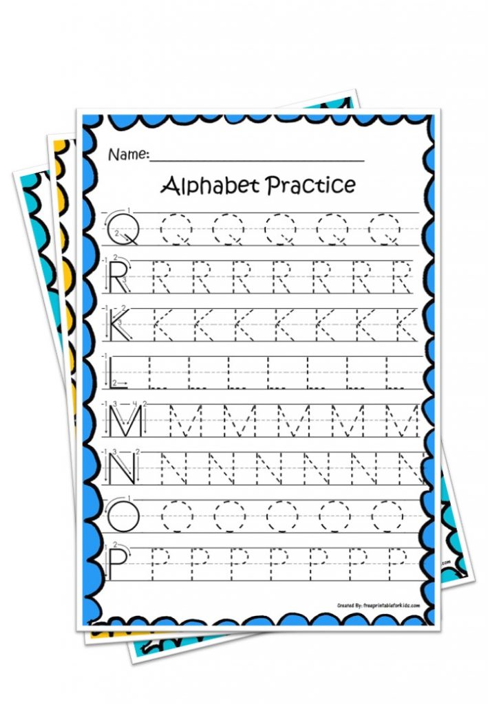 Alphabets: Upper Case. – Free Printable For Kids